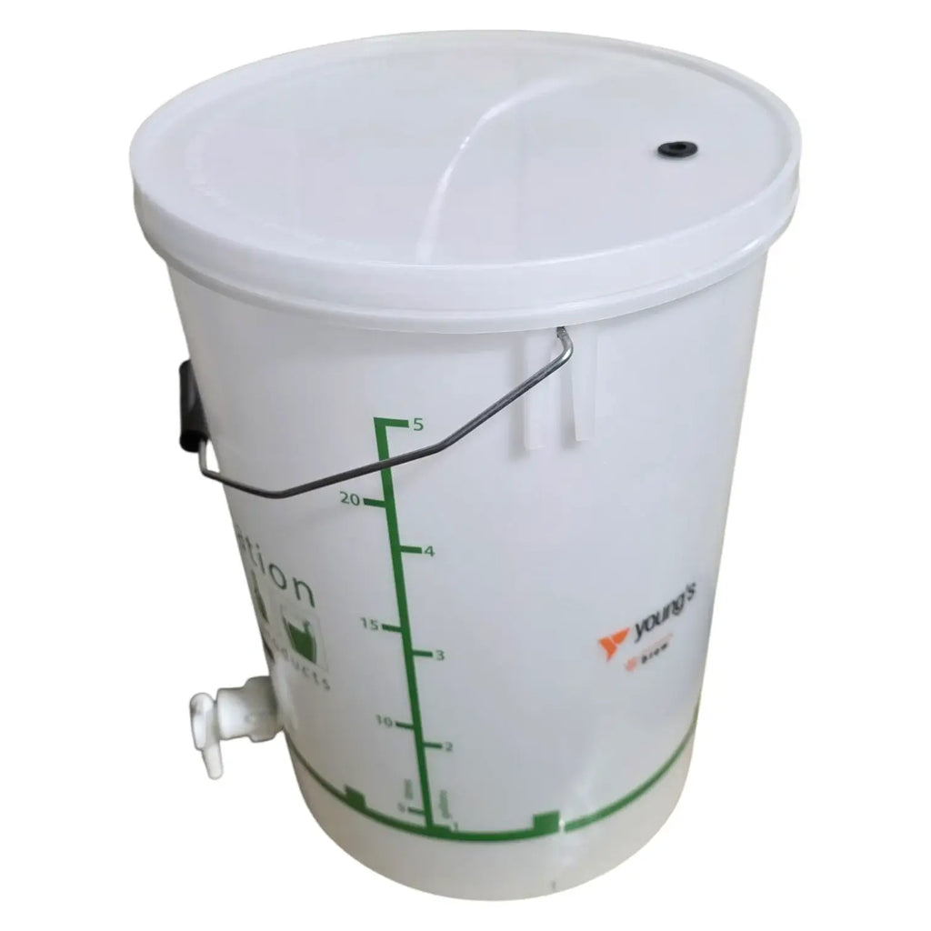 25 Litre Fermenter Bucket with Lid & Grommet - Home Brewing