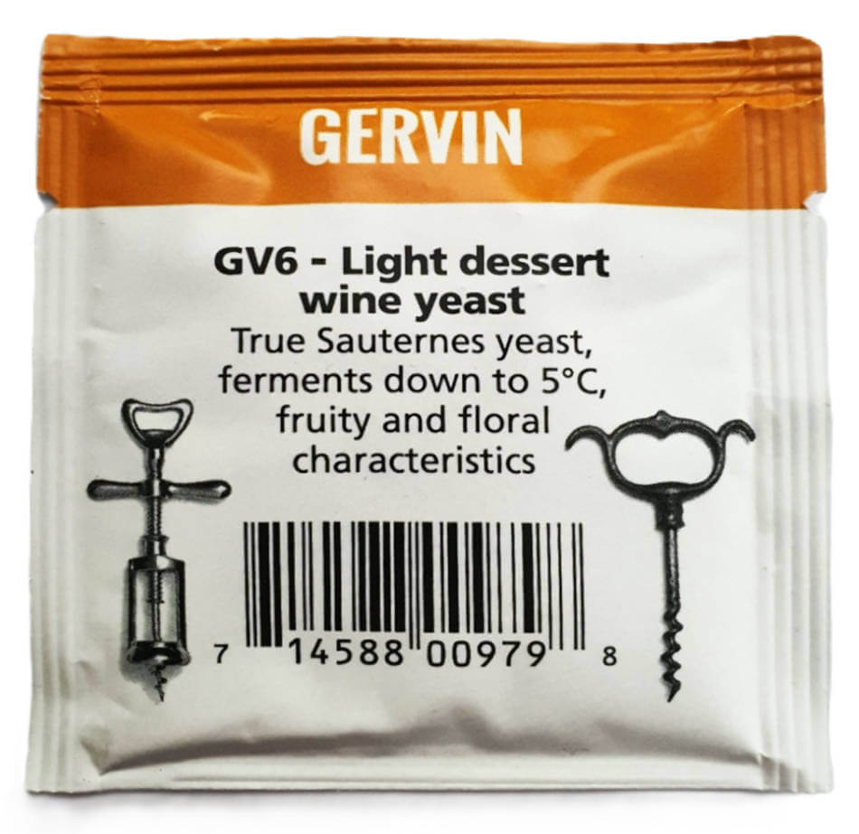 Gervin GV6 Wine Yeast