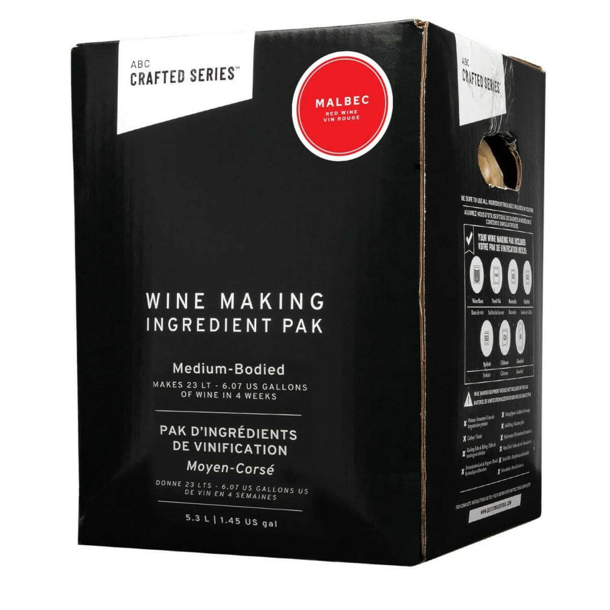 ABC Malbec Wine Kit Medium Bodied