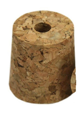 Demijohn Cork - Bored - With Hole | Home Brew Wine Making