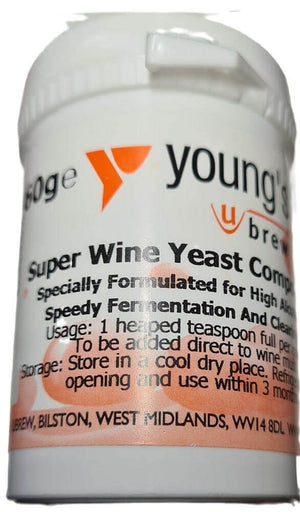 Youngs - Super Yeast Compound | The Home Brew Shop UK